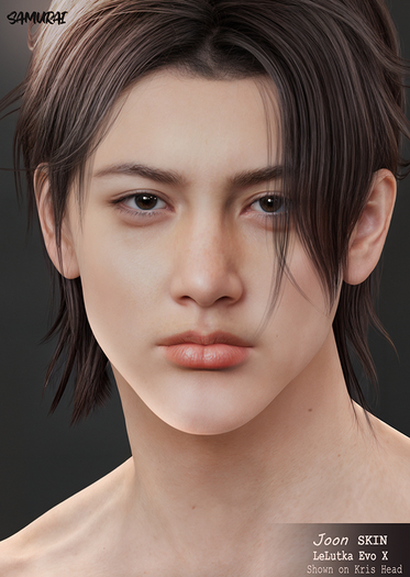 Second Life Marketplace - SAMURAI LeLUTKA EvoX BOM Skin Joon Tone 10